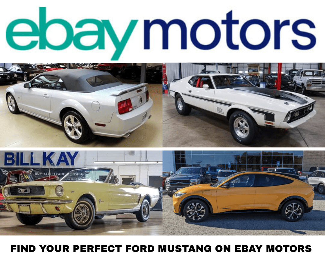 Find Your Perfect Ford Mustang On EBay Motors